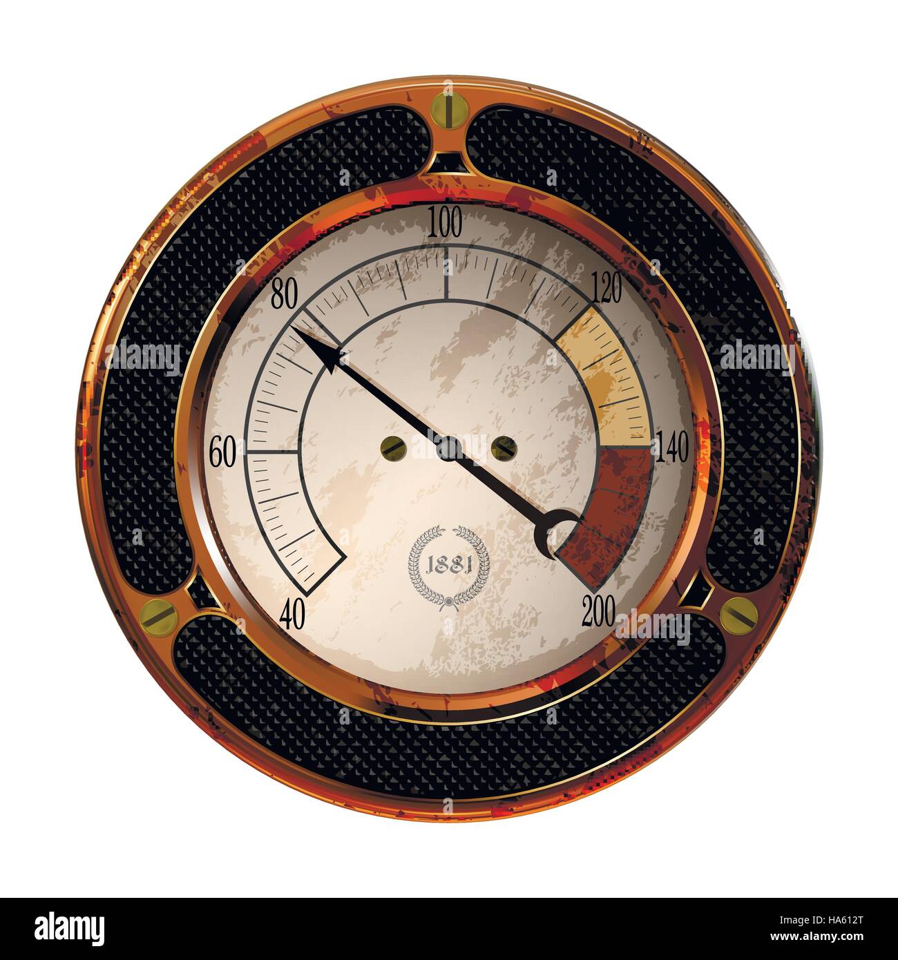 measuring device vector Stock Vector Image & Art - Alamy