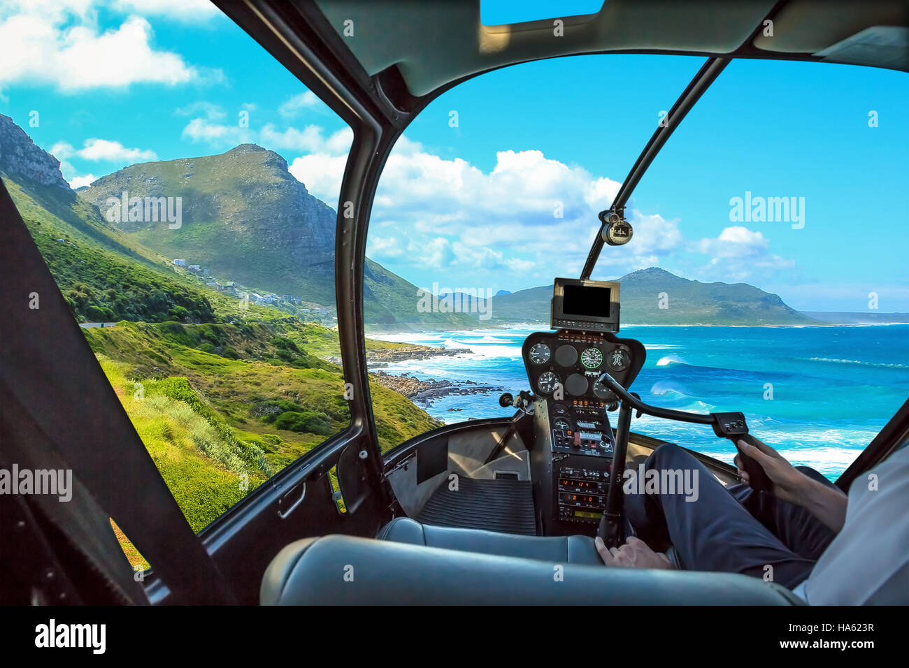 Helicopter windscreen hi-res stock photography and images - Alamy