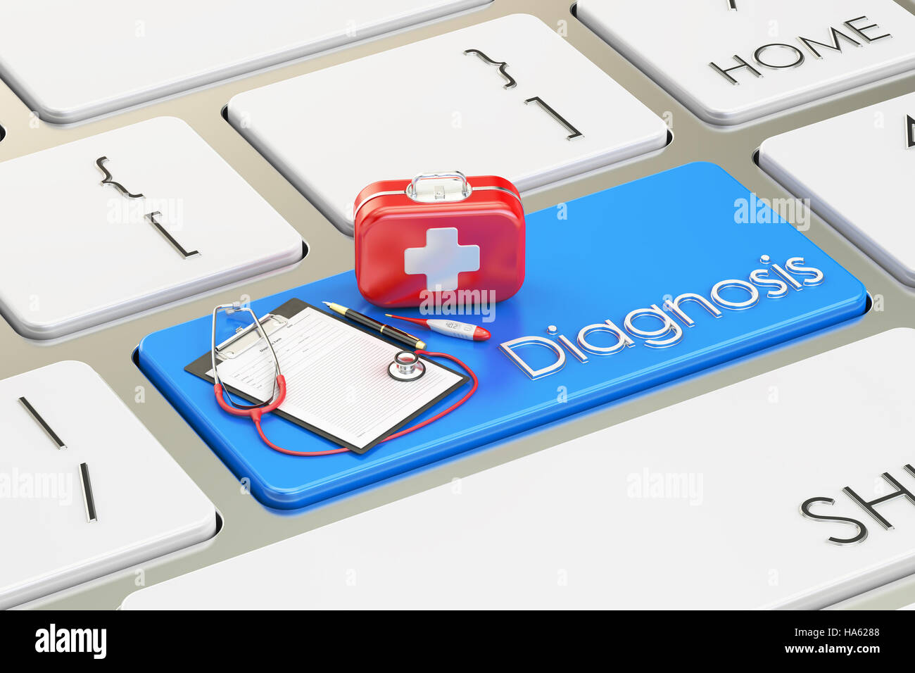 Internet patient diagnosis hi-res stock photography and images - Alamy