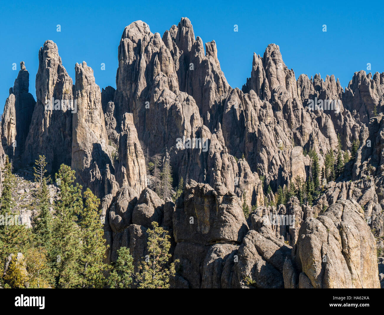 Cathedral Spires, Needles Highway, Custer State Park, Custer, South ...