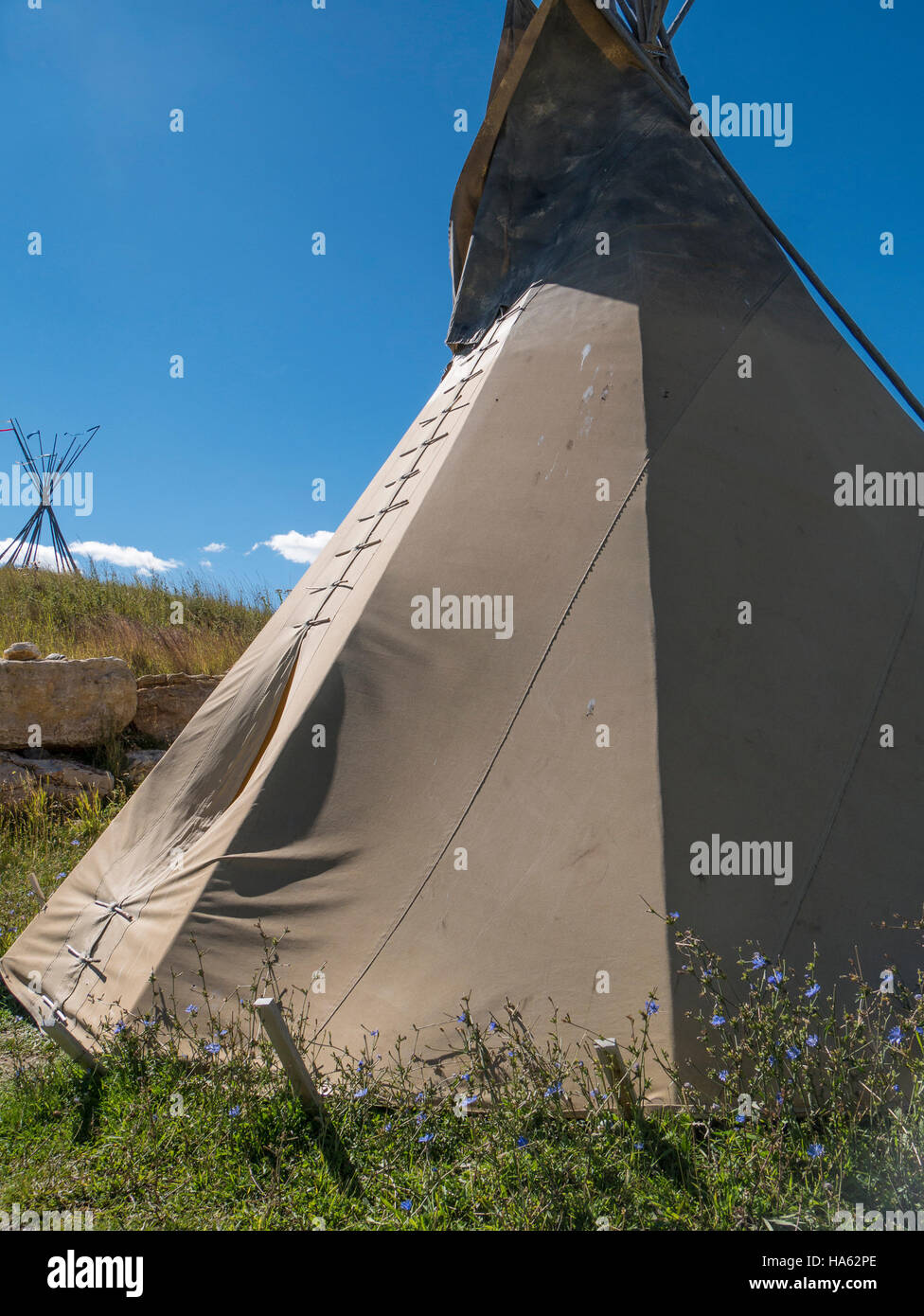 Teepee, Tatanka Story of the Bison, Deadwood, South Dakota Stock Photo ...