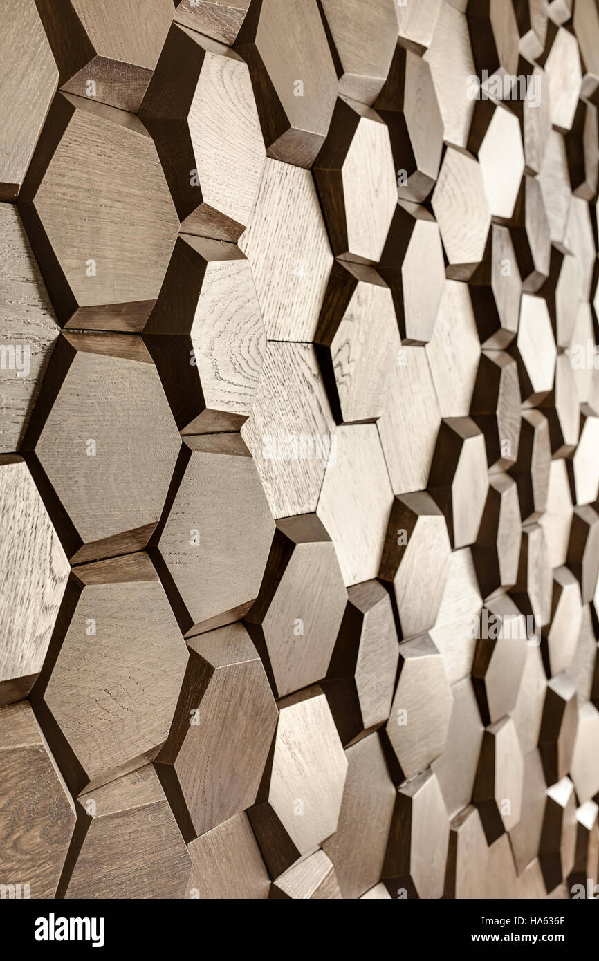 Wooden hexagon hi-res stock photography and images - Alamy