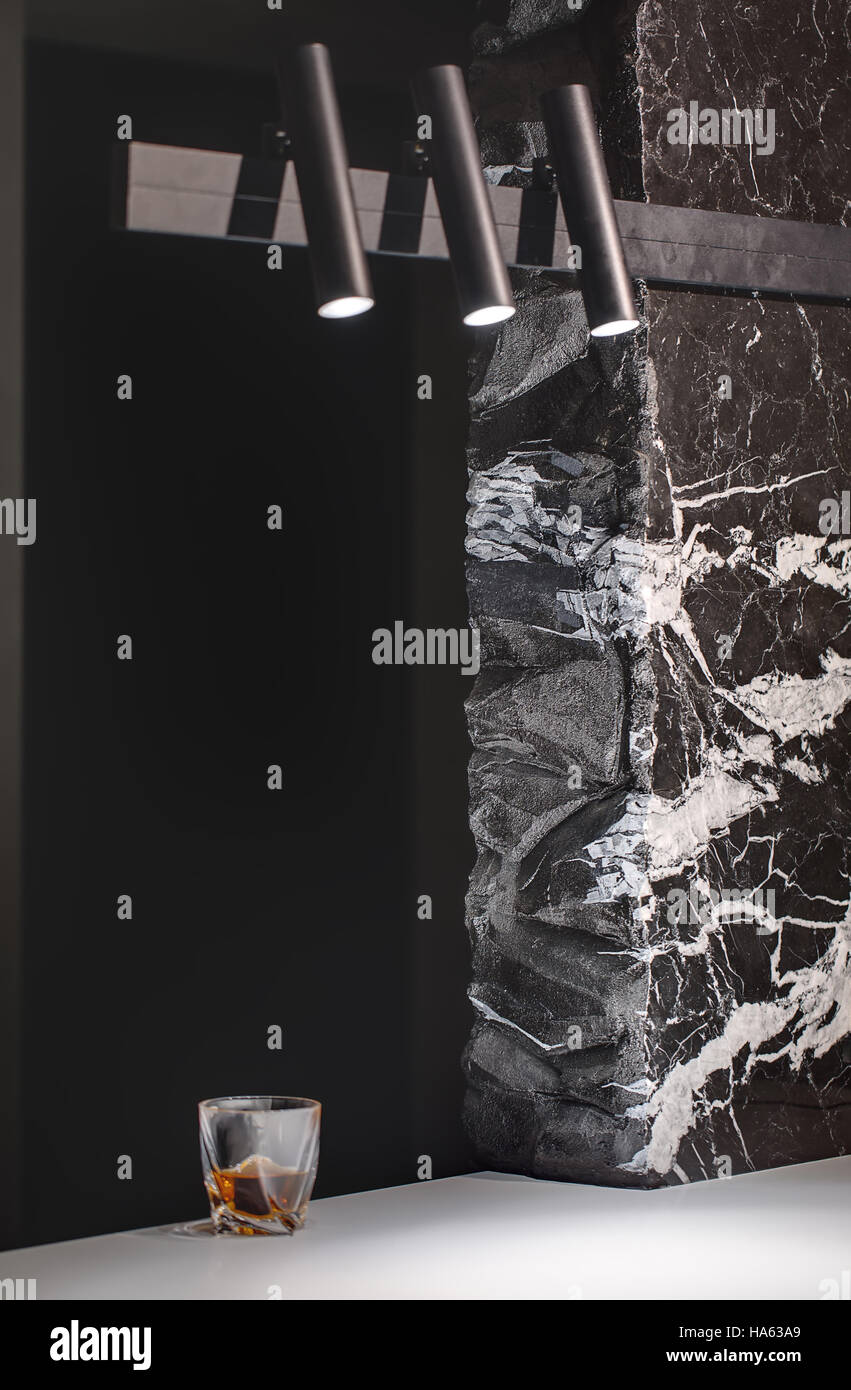 Marble wall with patterns Stock Photo - Alamy