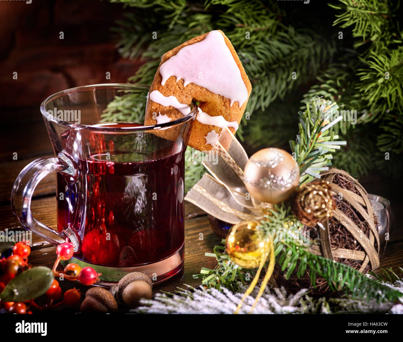 Traditional drink during winter especially around Christmas Stock Photo ...