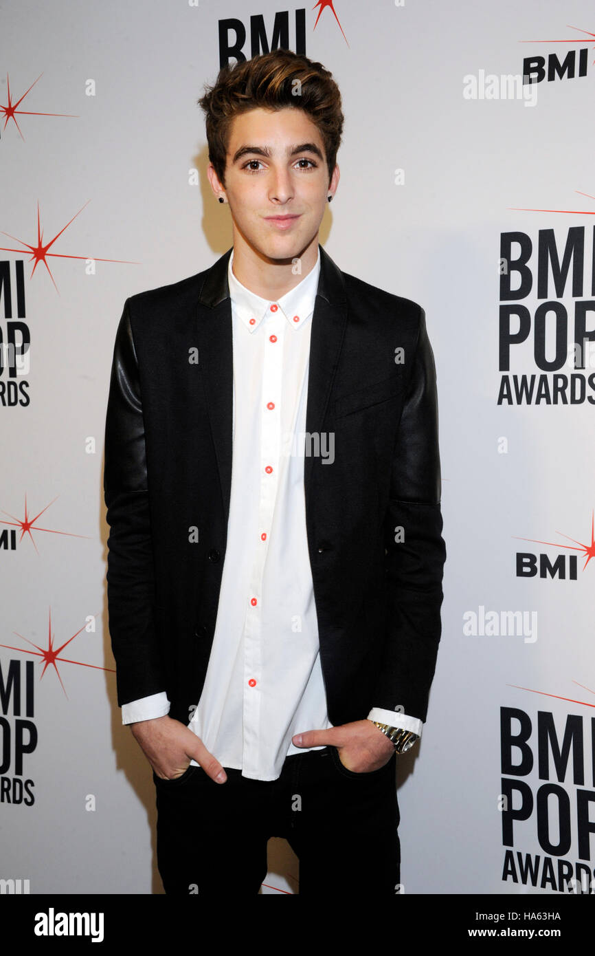 Singer/songwriter Jackson Guthy attends the 2013 BMI Pop Music Awards ...