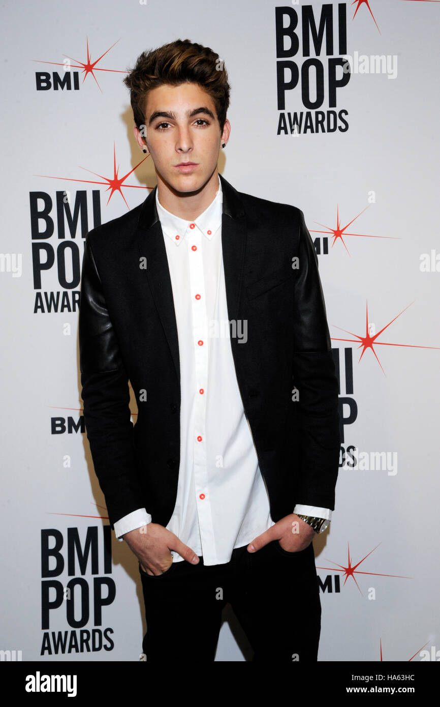 Singer/songwriter Jackson Guthy attends the 2013 BMI Pop Music Awards ...
