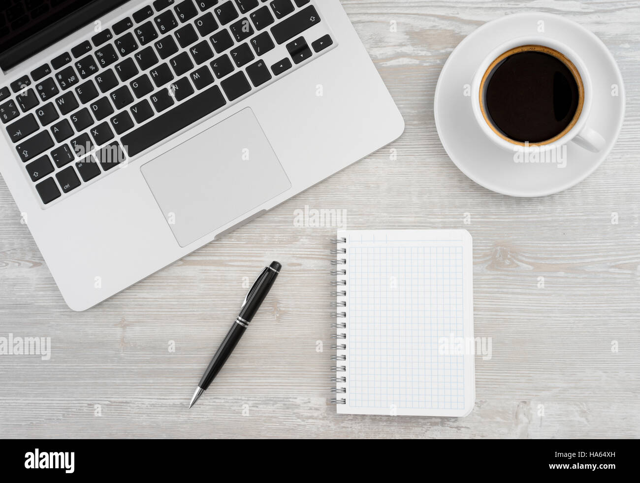 Laptop top shot hi-res stock photography and images - Alamy
