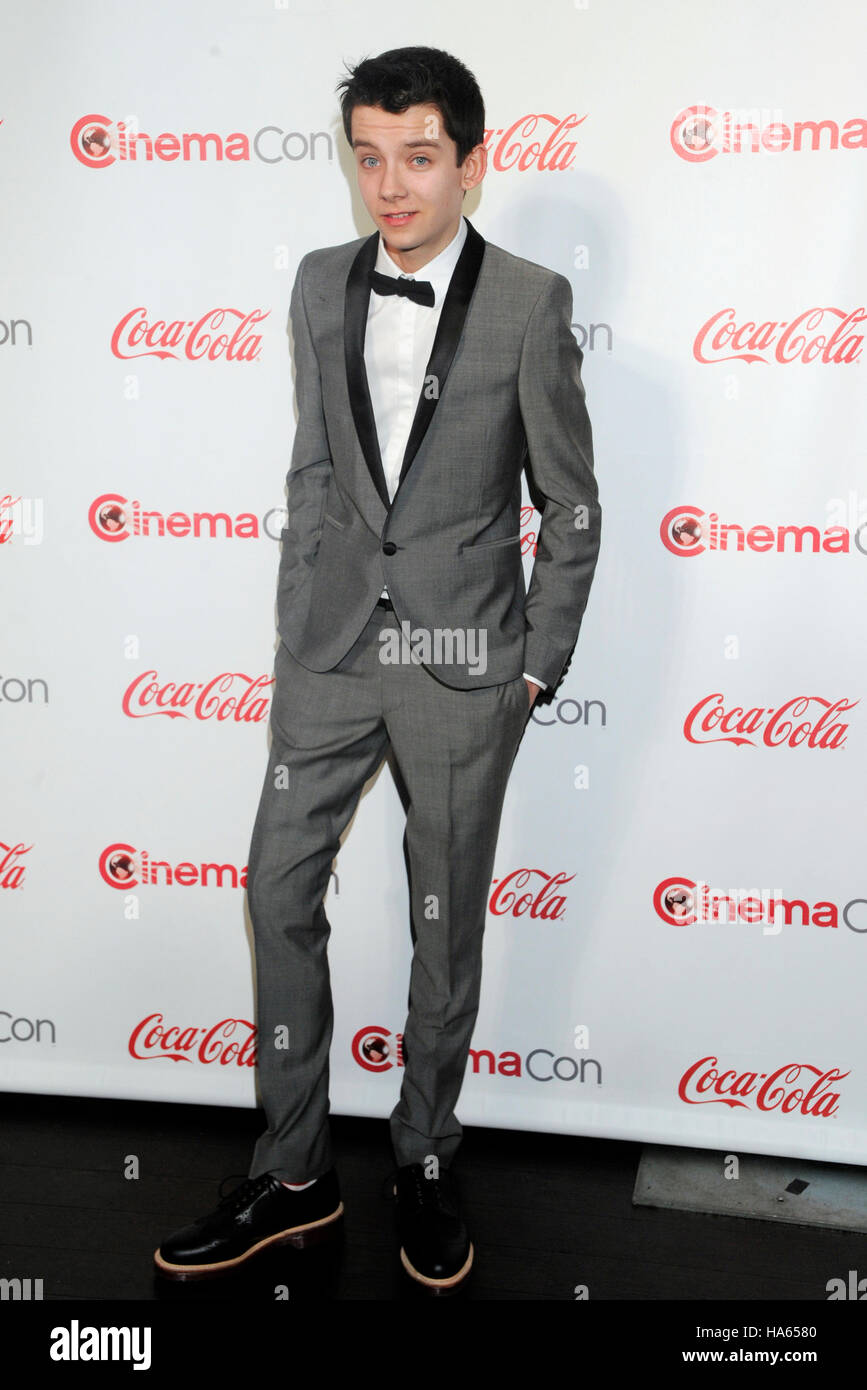 Actor Asa Butterfield, recipient of the Rising Star of 2013 award ...