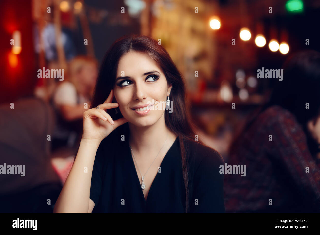 Woman female socialite hi-res stock photography and images - Alamy