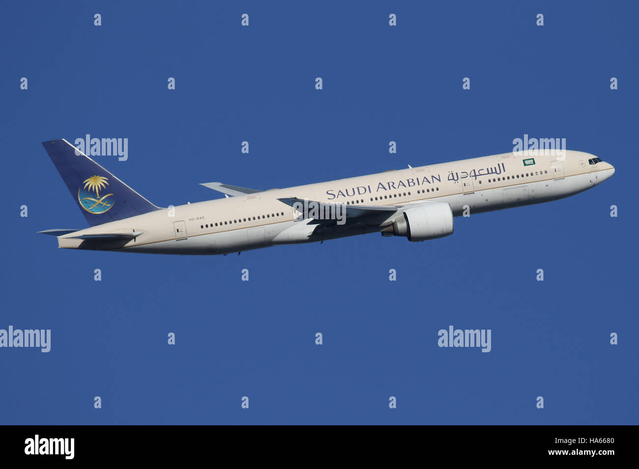 SAUDI ARABIAN 777 Stock Photo - Alamy