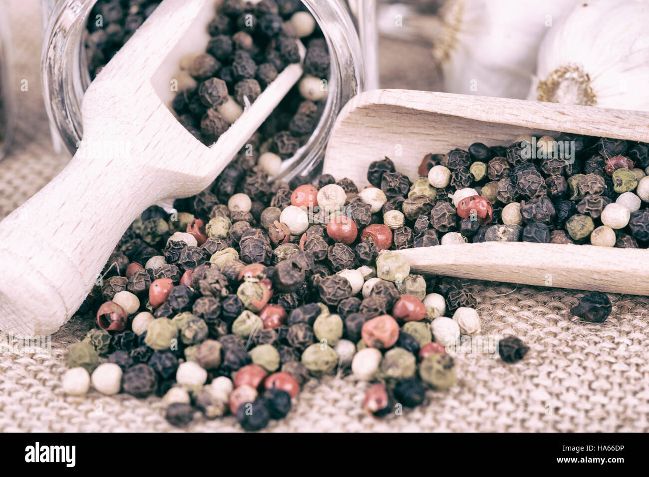 pepper stored in the container Stock Photo - Alamy