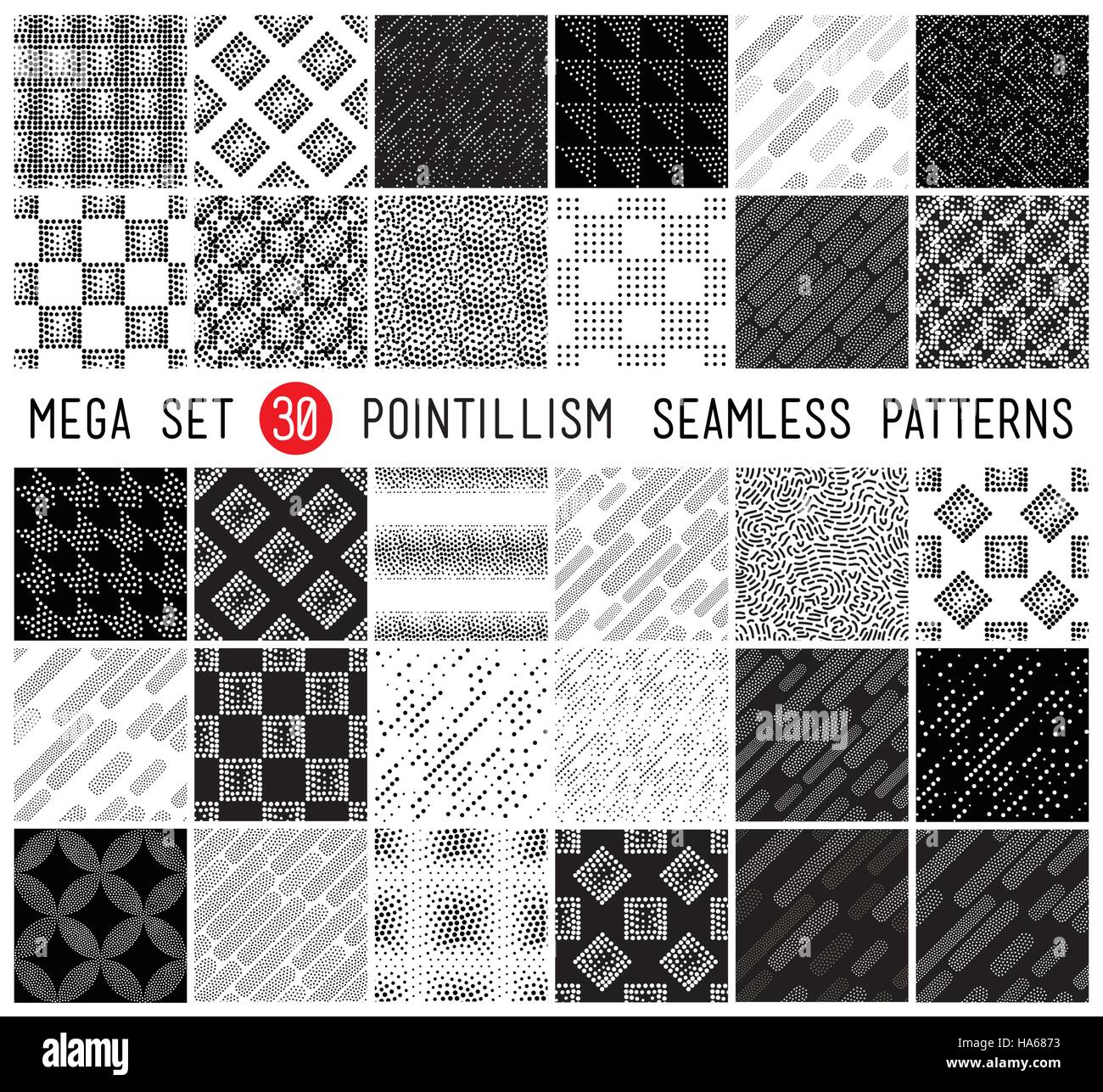 Universal set vector seamless patterns Stock Vector Image & Art - Alamy