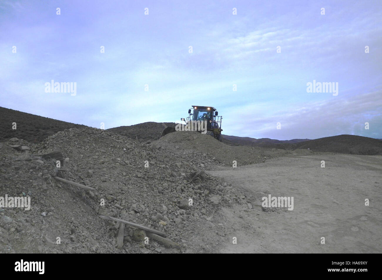 Bailey Day is an abandoned mine site in Nevada, now a part of the ...