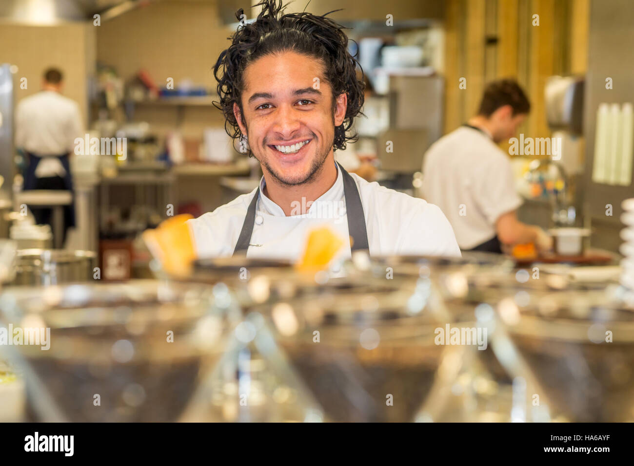 Award-winning chef Matt Gillan Stock Photo - Alamy