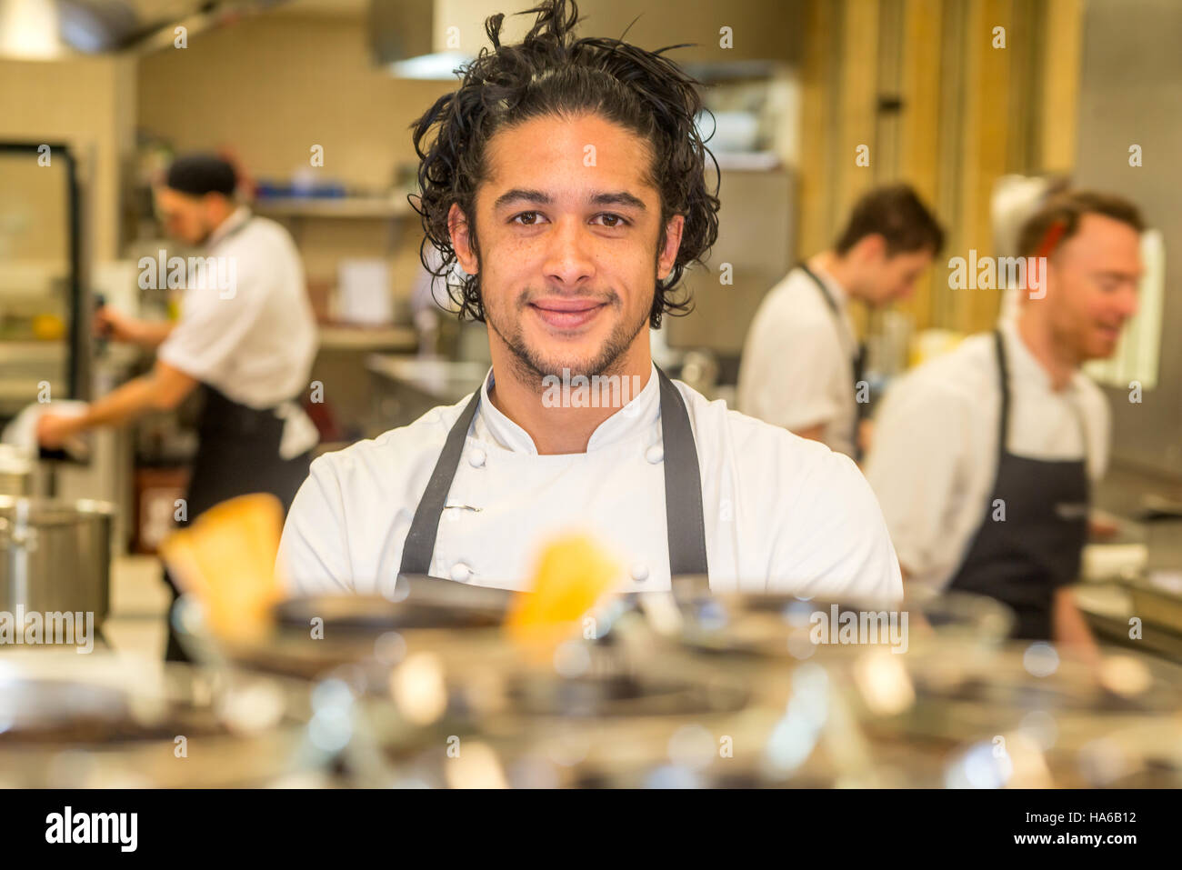 Award-winning chef Matt Gillan Stock Photo - Alamy