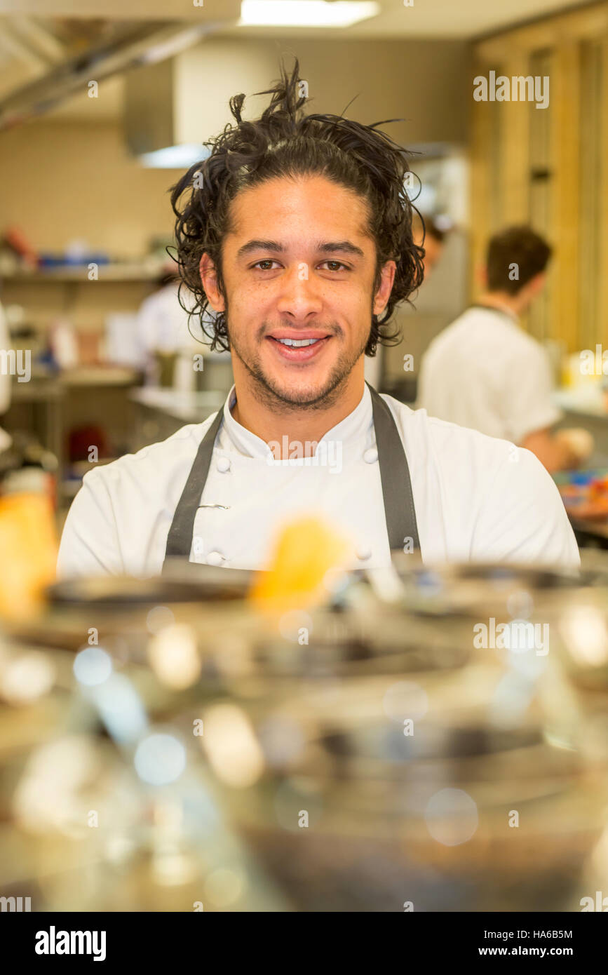 Award-winning chef Matt Gillan Stock Photo - Alamy