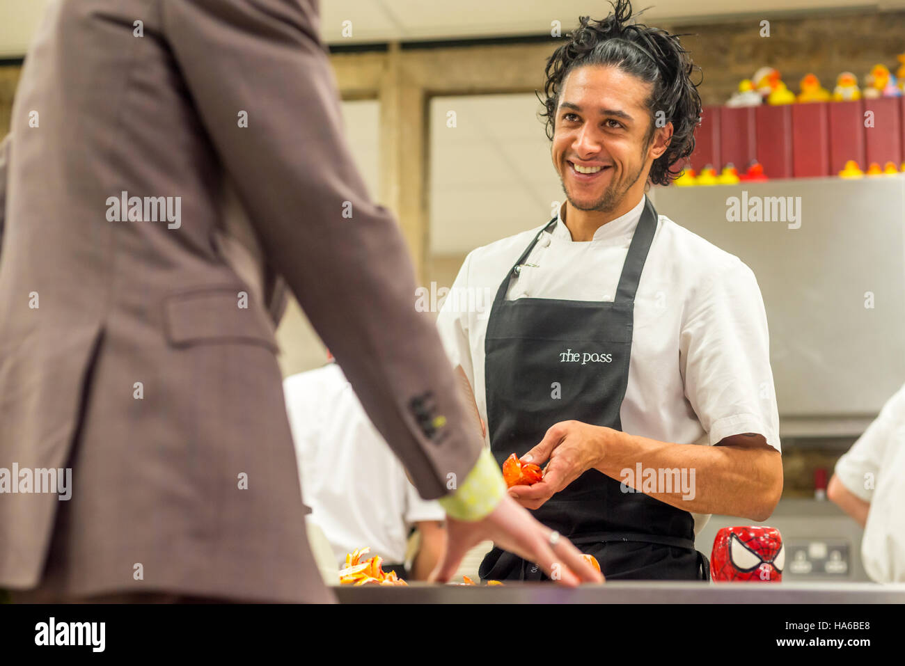 Award-winning chef Matt Gillan Stock Photo - Alamy