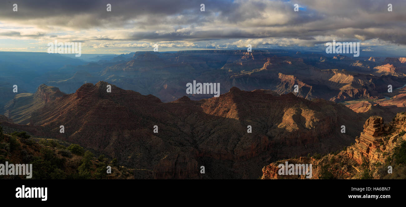 Awesome Landscape of Grand Canyon from North Rim; Arizona; United ...