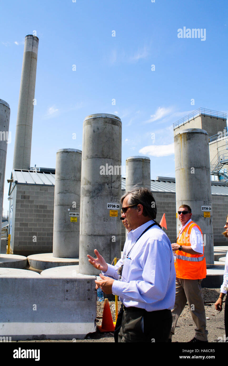 The Department of Energy's visit to the Hanford Vitrification Plant ...