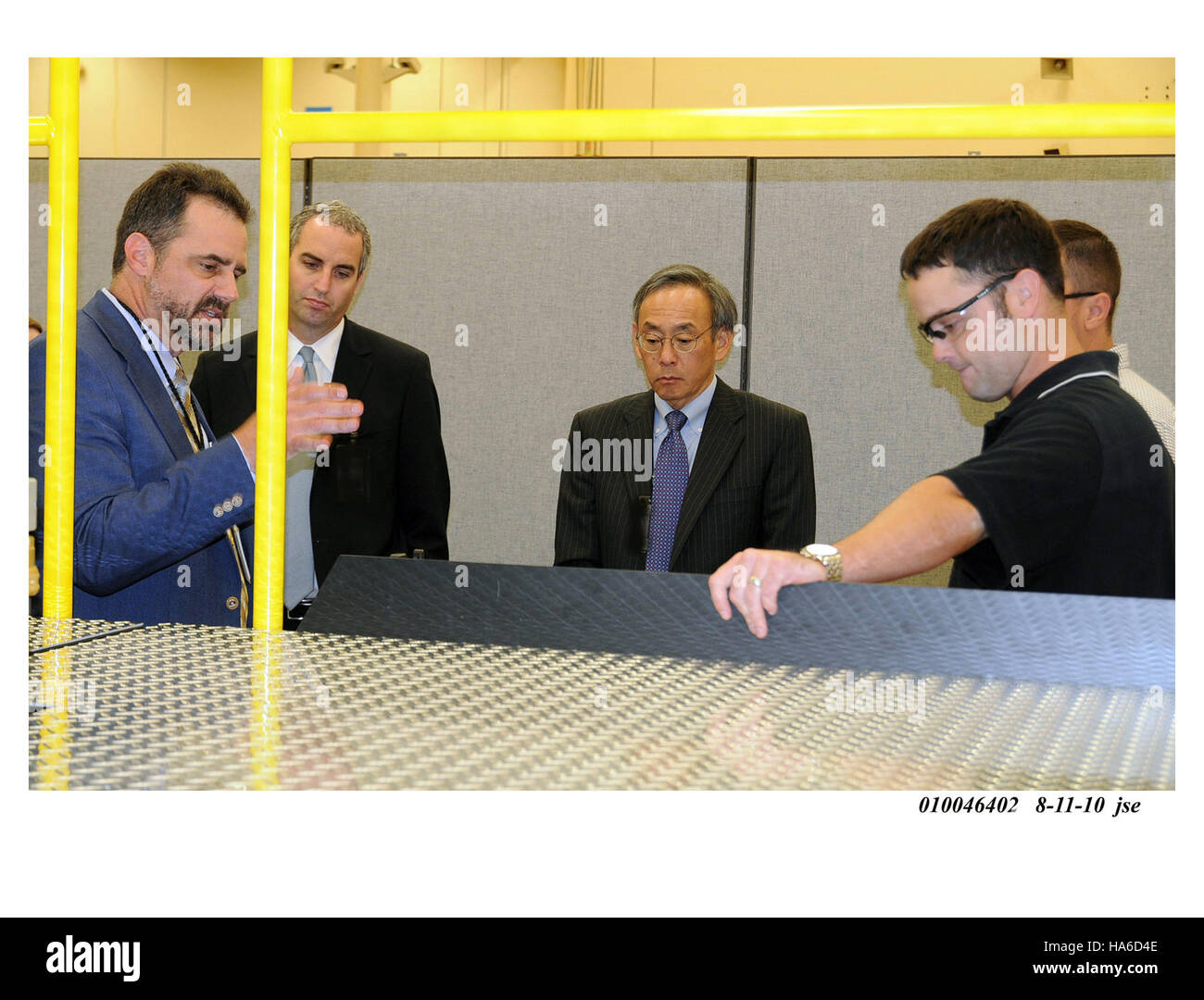 At the Pantex Plant, DOE officials, including Secretary Chu, reviewed ...