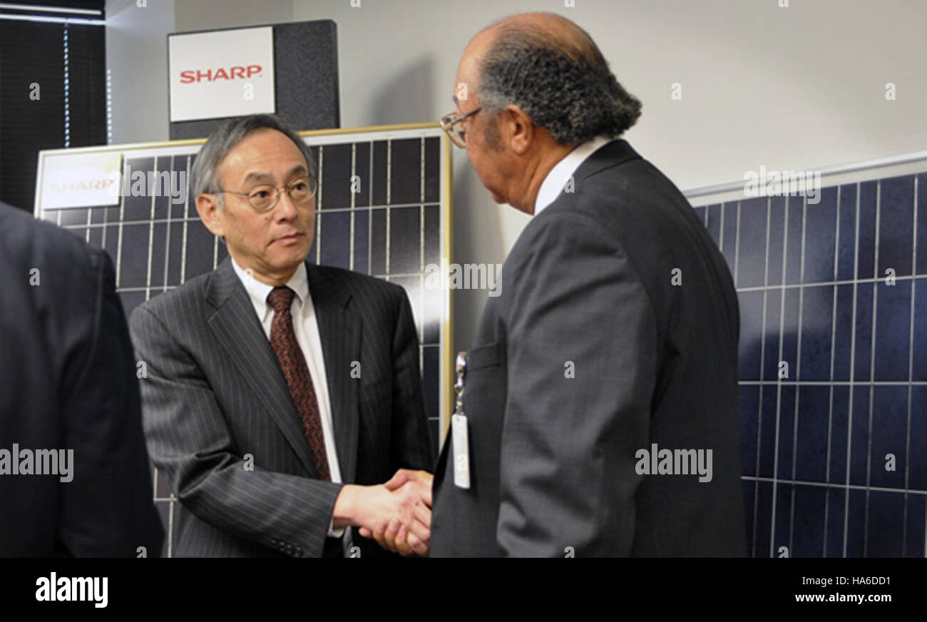 Dr. Steven Chu, former U.S. Secretary of Energy, shown in an image ...