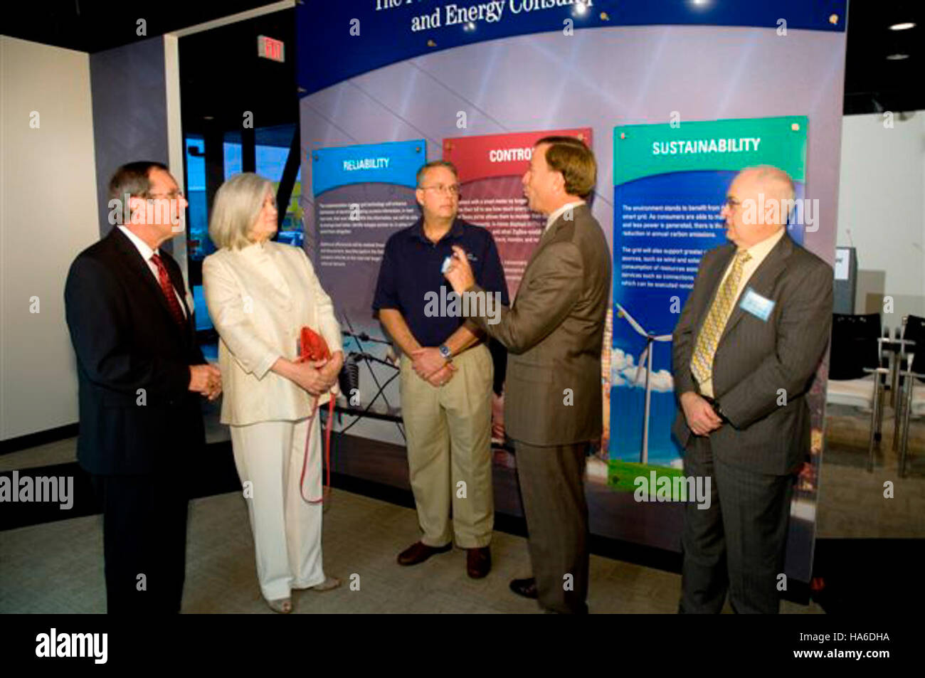 The leaders of CenterPoint Energy, including CEO Malcolm Unsworth ...