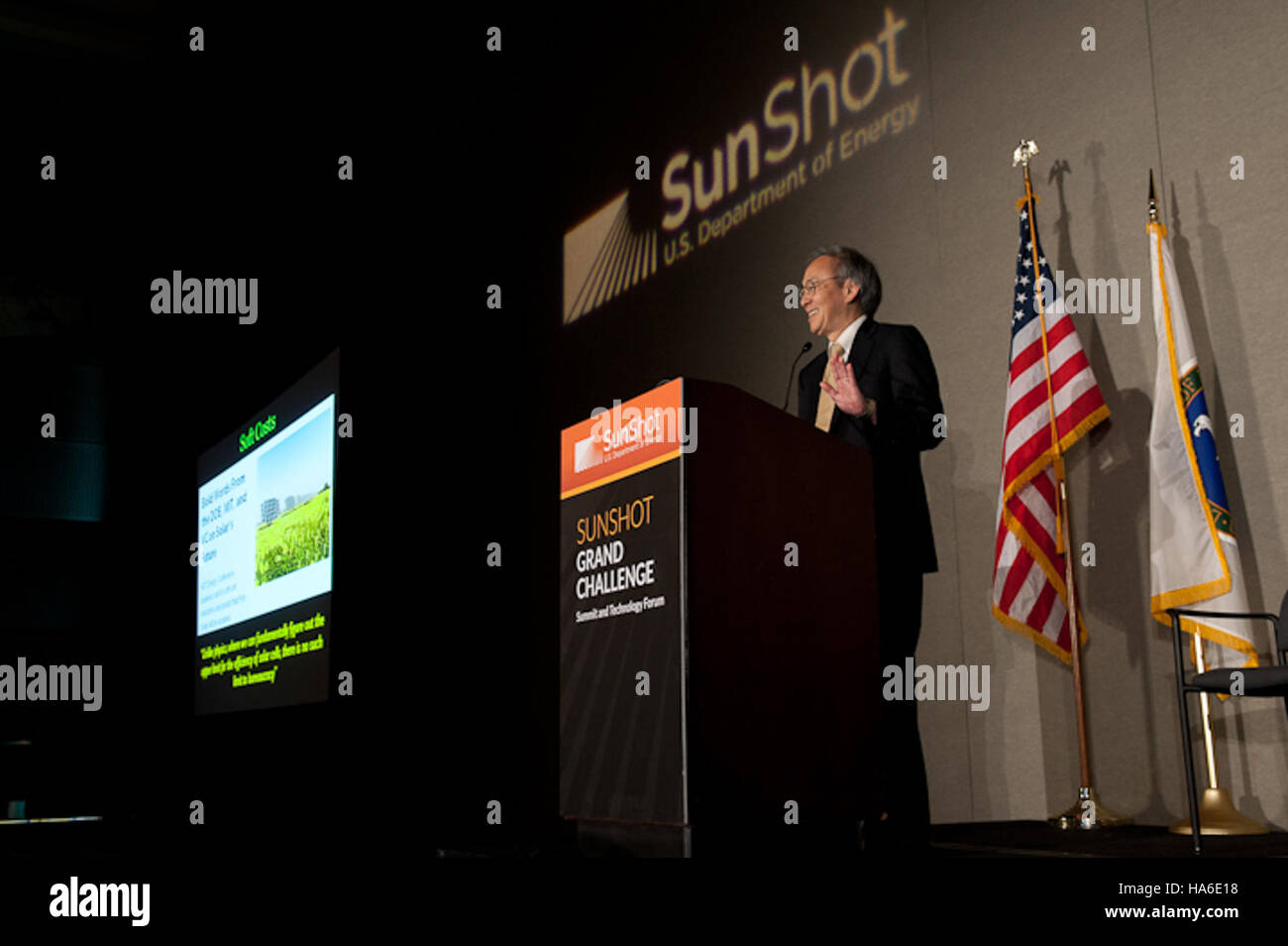departmentofenergy 7189542063 SunShot Keynote Stock Photo - Alamy