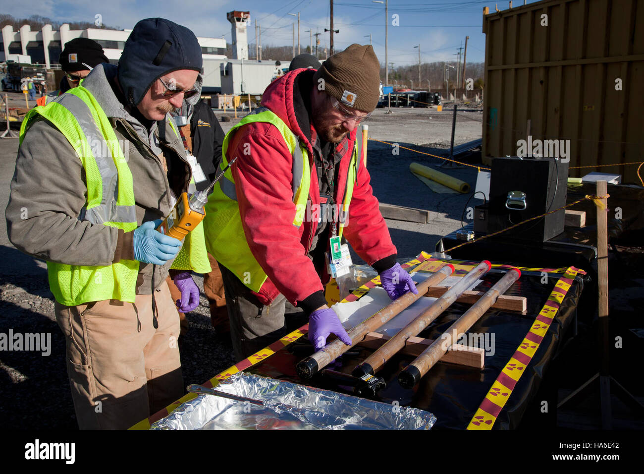A photograph illustrating skilled workers in Oak Ridge, Tennessee ...