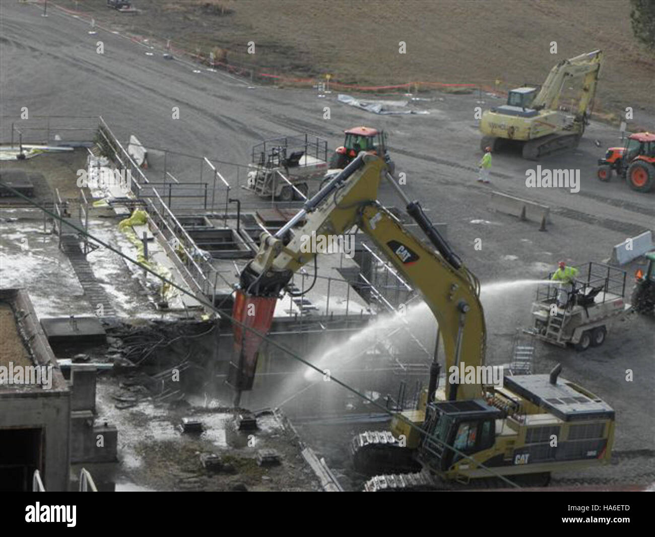 Demolition of structures at the 105-R Disassembly Facility is part of ...