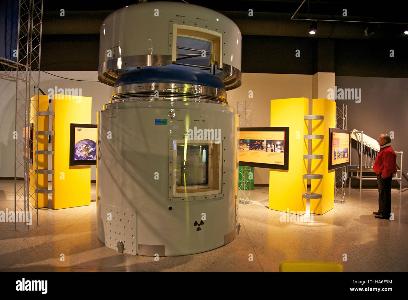 The WIPP (Waste Isolation Pilot Plant) Transportation Exhibit showcases ...