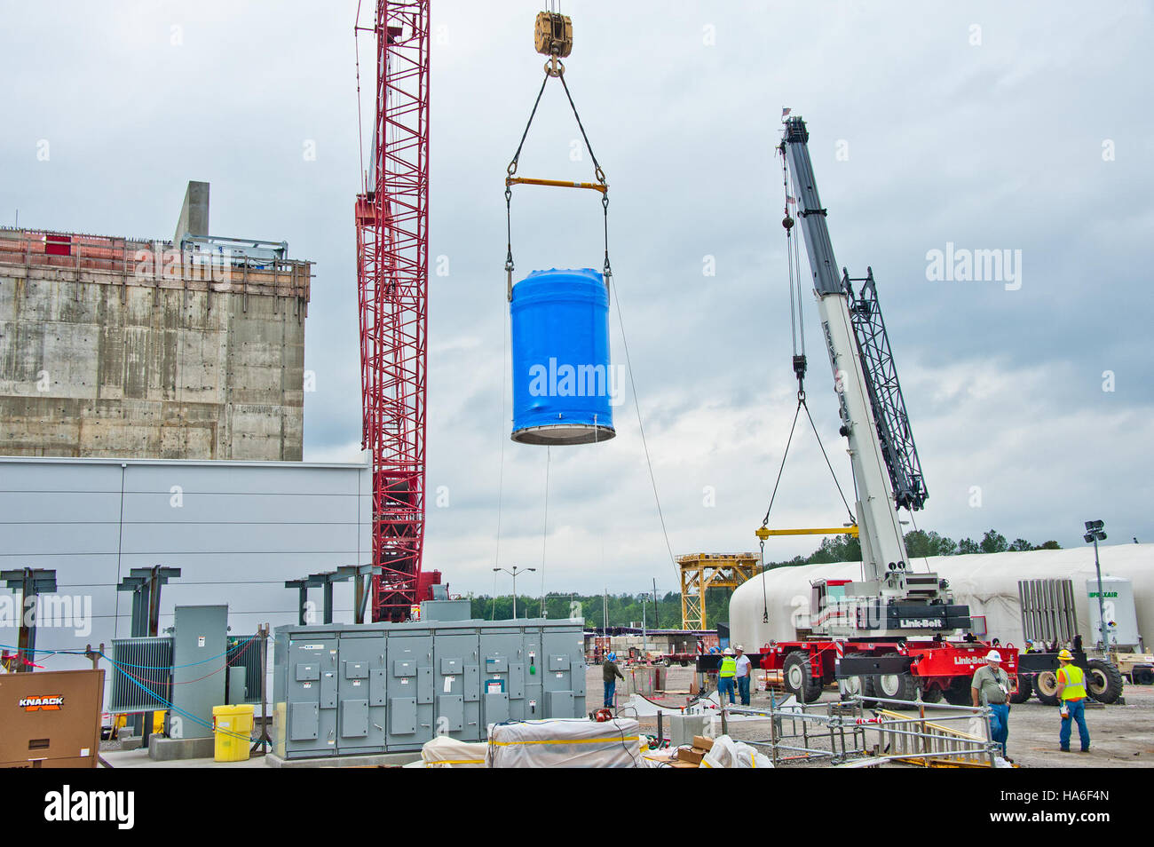 The Savannah River Site (SRS) processing tanks are part of a nuclear ...