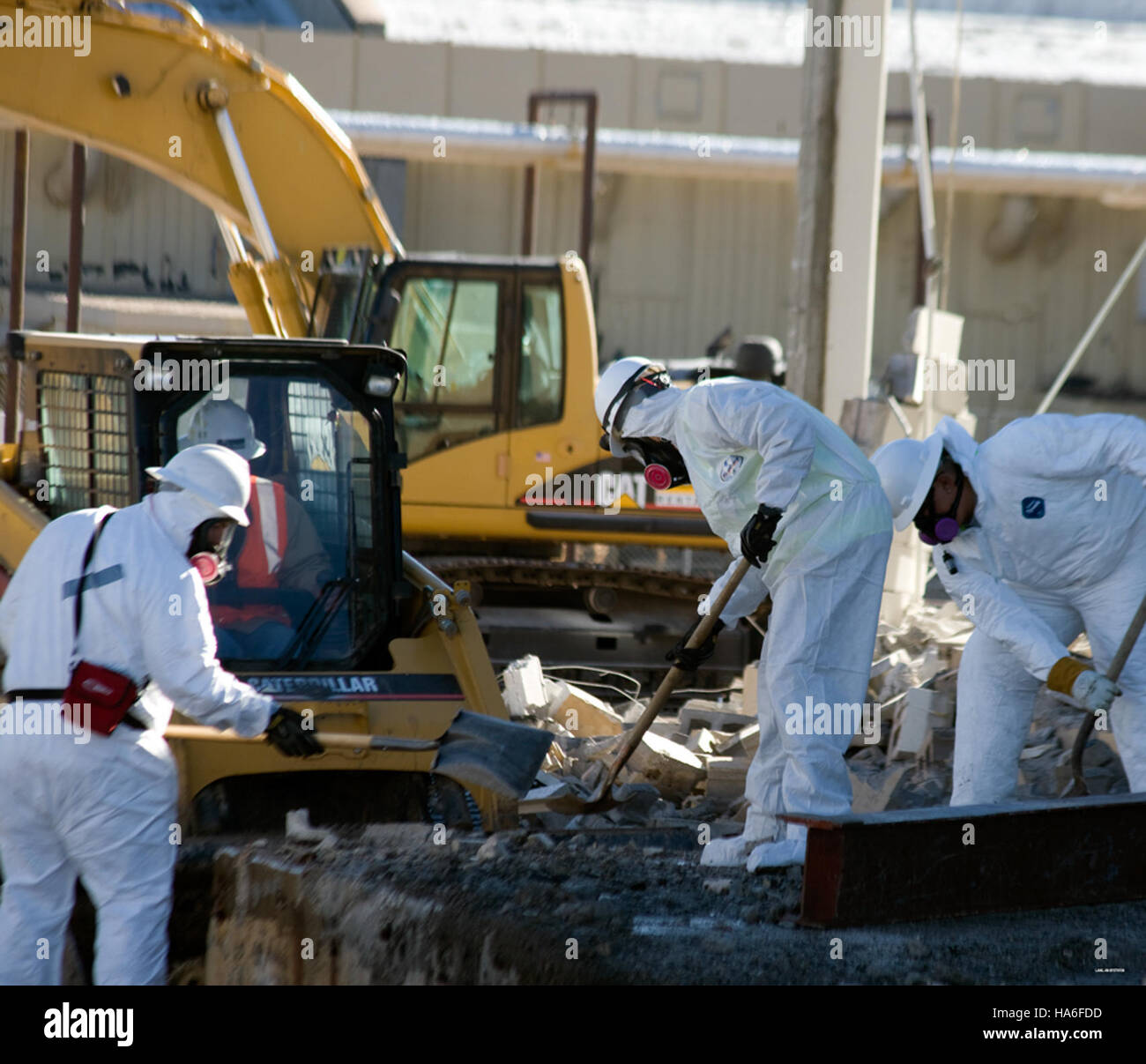 Demolition work at Los Alamos National Laboratory (LANL) involves the ...
