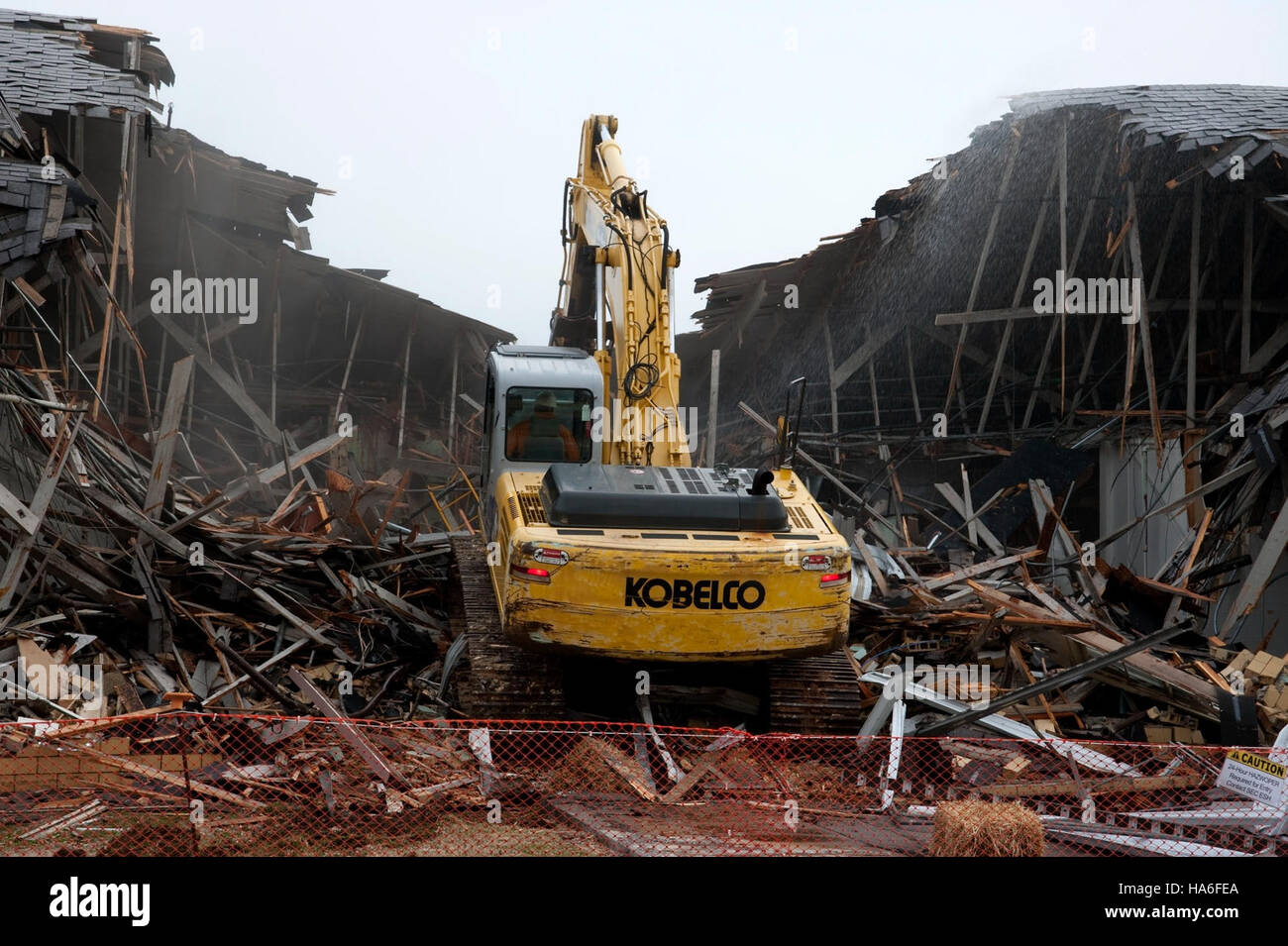 This image captures the demolition of the final building in Engineering ...