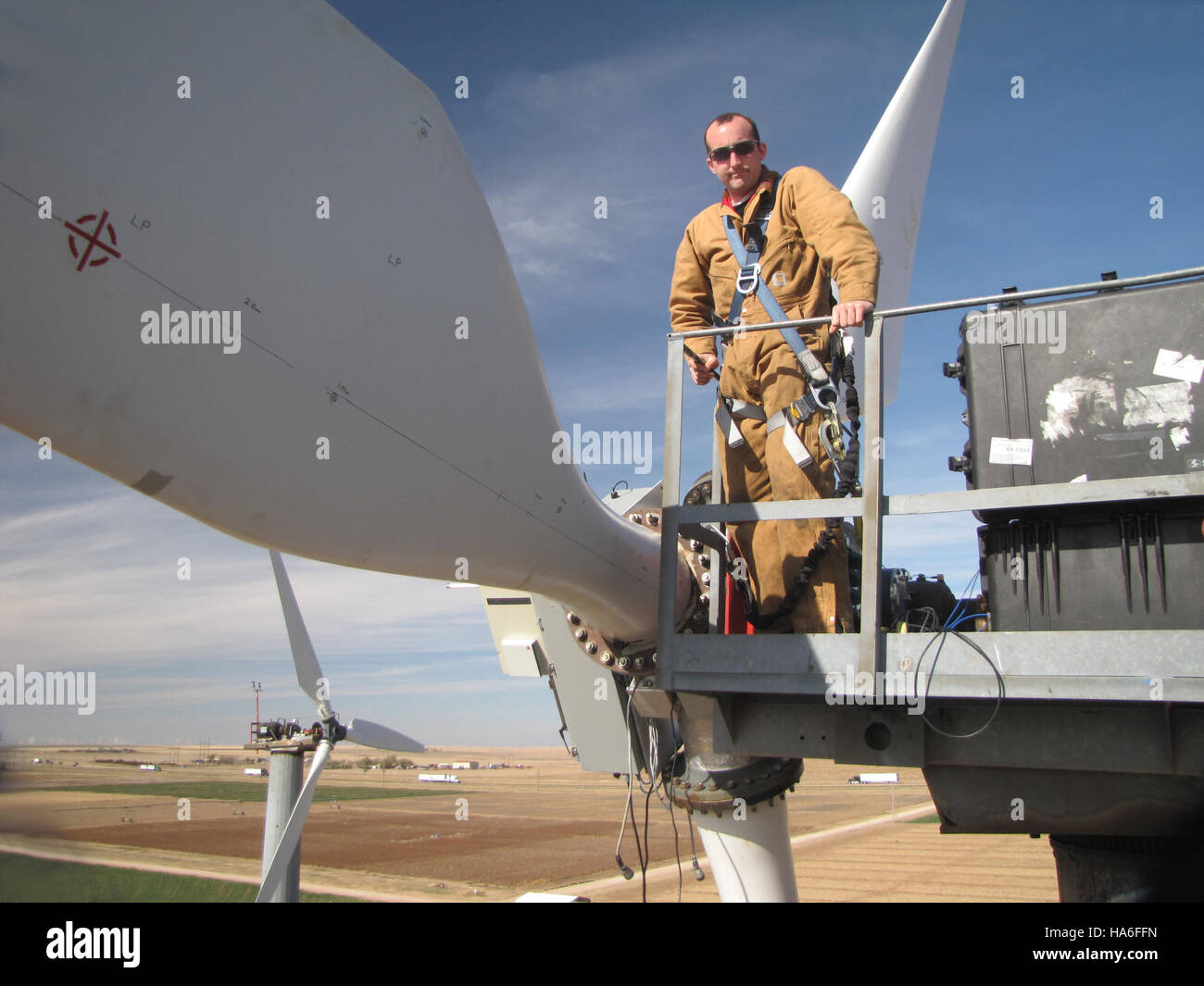 The Scaled Wind Farm Technology (SWIFT) Facility, part of the ...