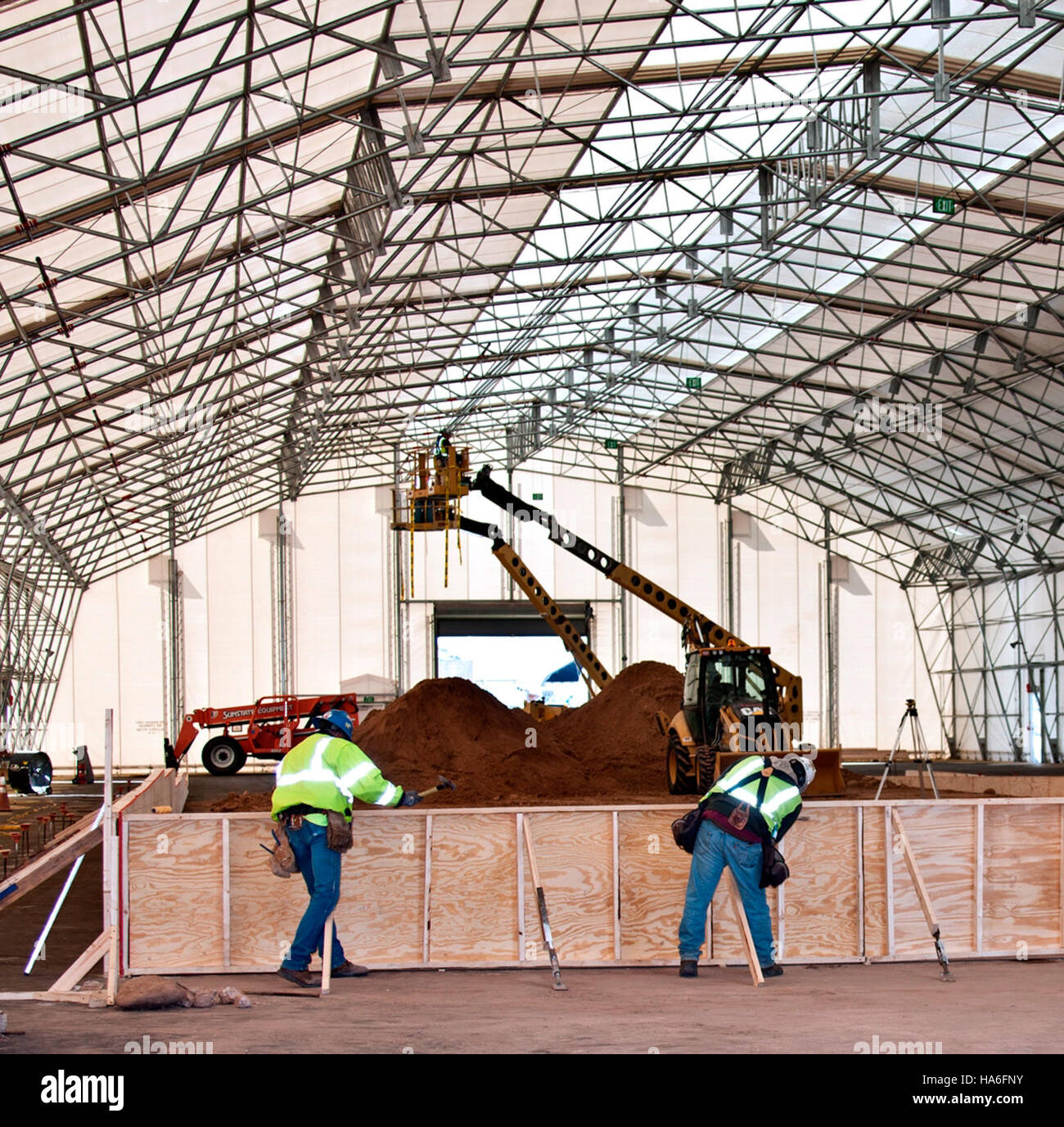 Construction of a new waste processing facility by the Department of ...