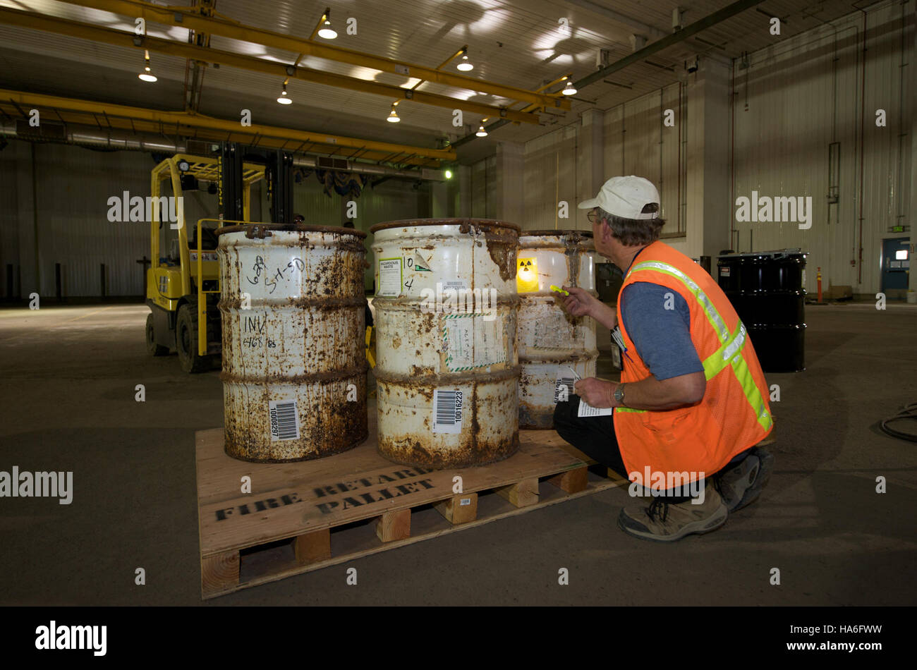 Workers at Idaho's Advanced Mixed Waste Treatment Project (AMWTP ...