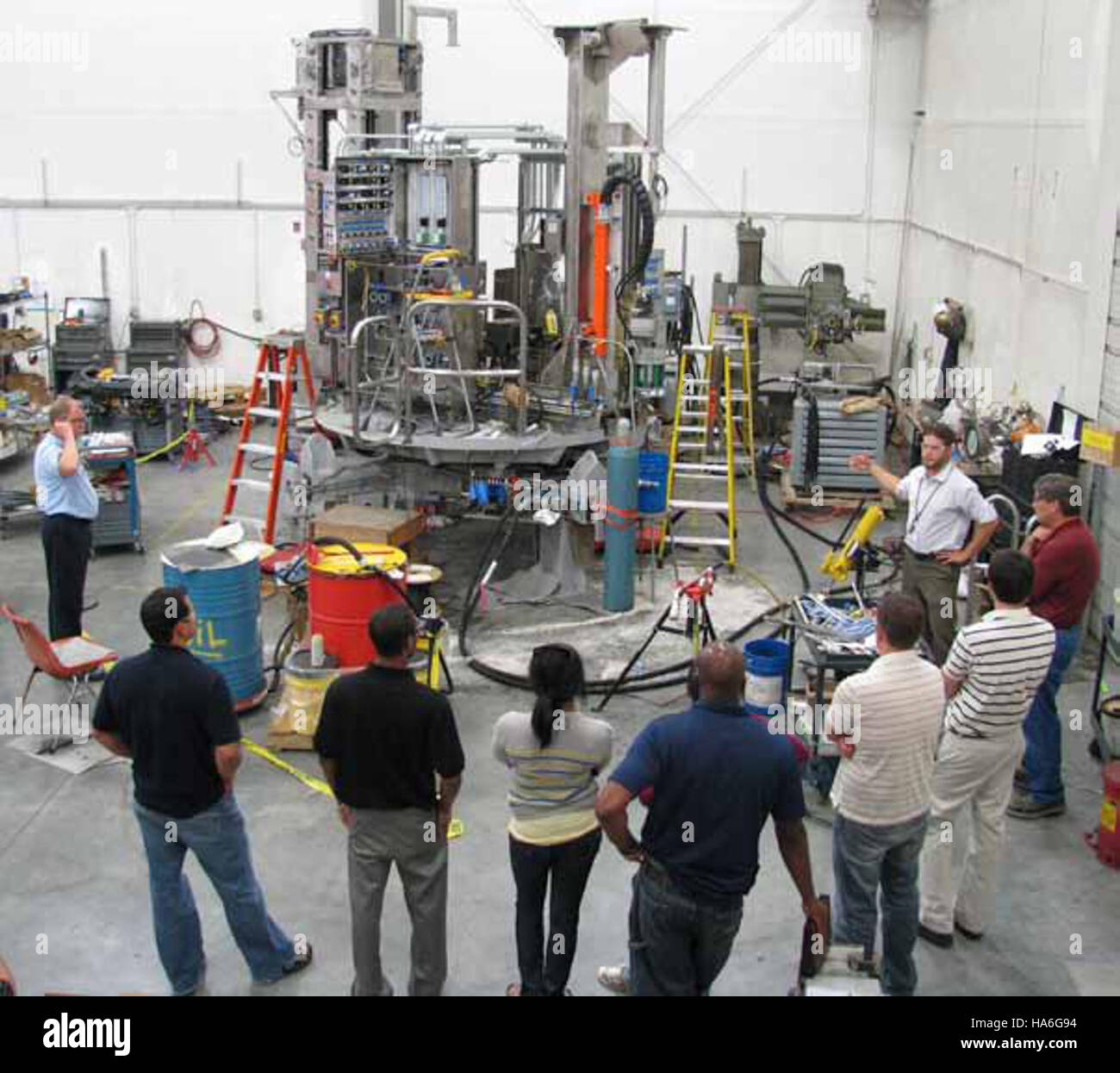 The Department of Energy's new core sampling platform at Hanford ...