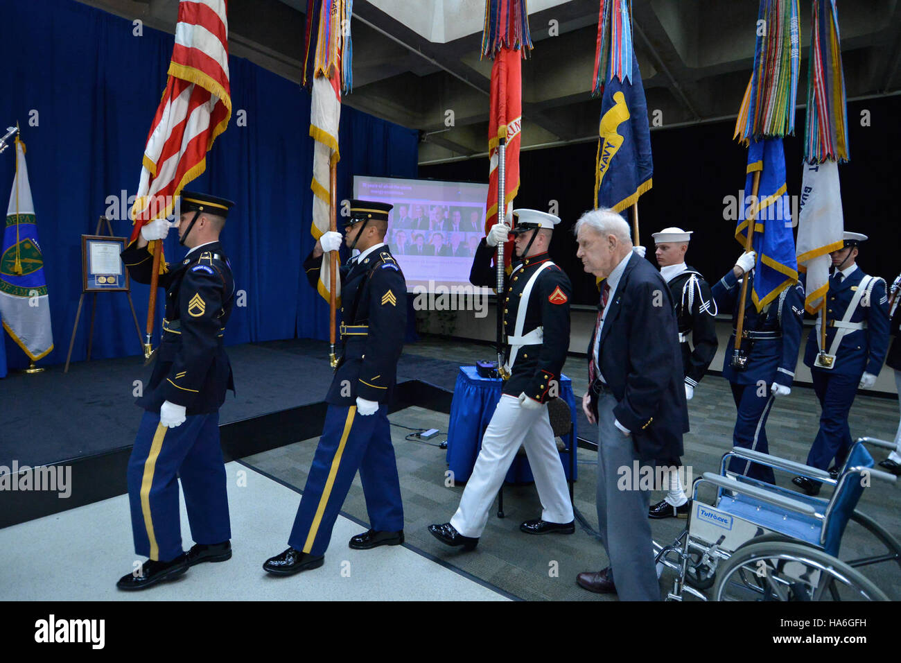 Color guard stands in hi-res stock photography and images - Alamy