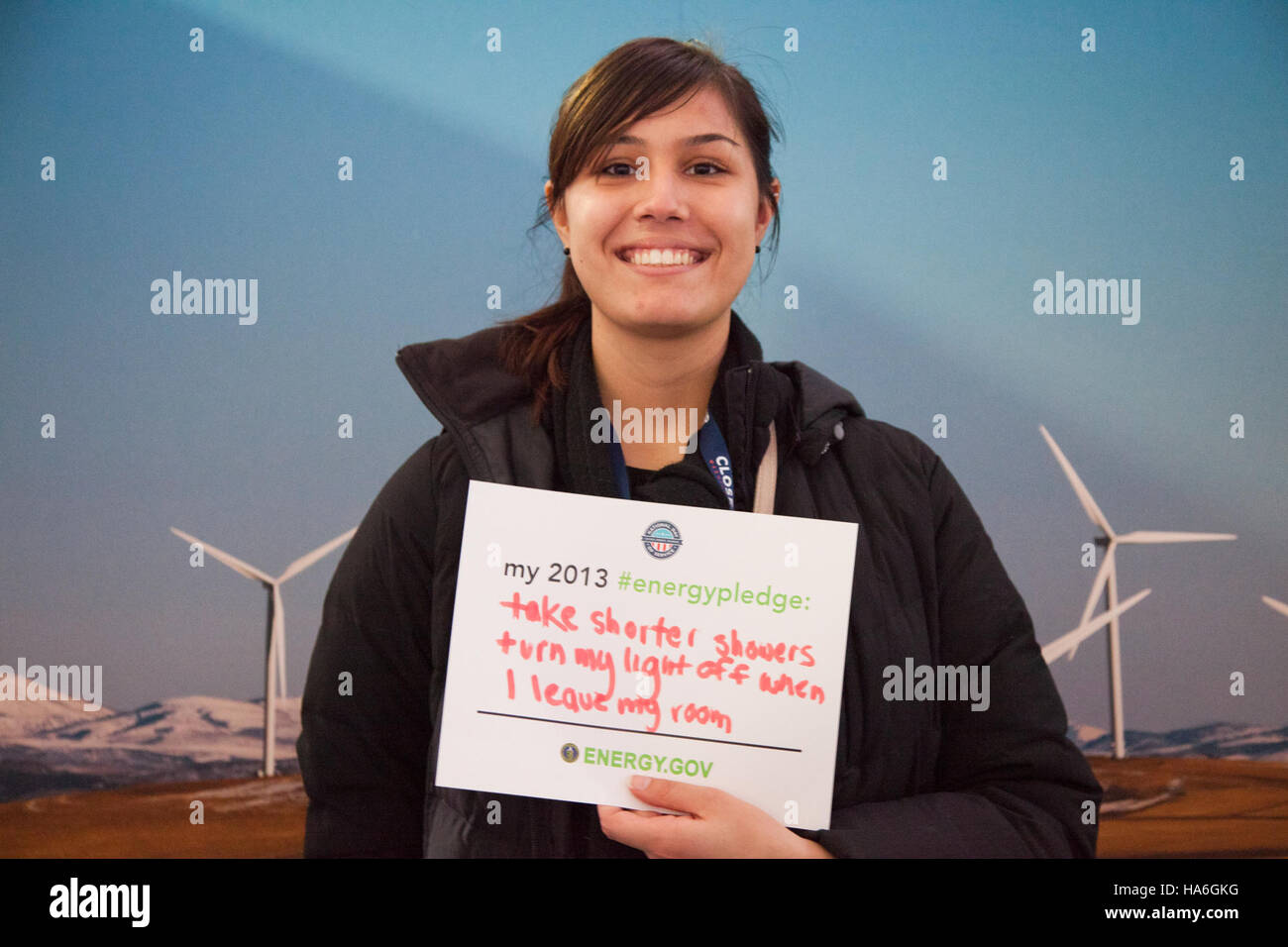 The #EnergyPledge encourages the public to take action towards reducing ...