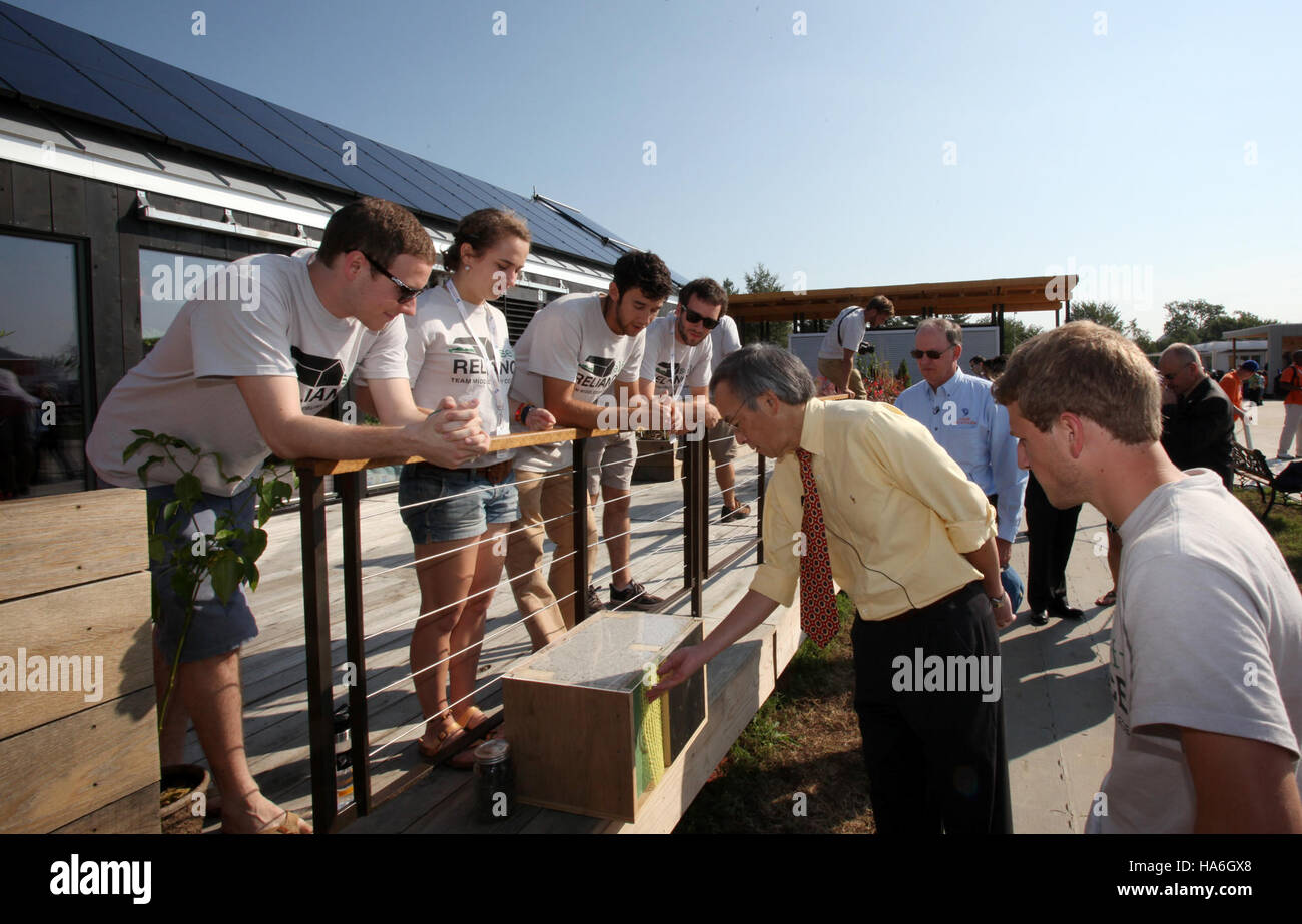 Energy Secretary Steven Chu visited Middlebury College's Solar ...