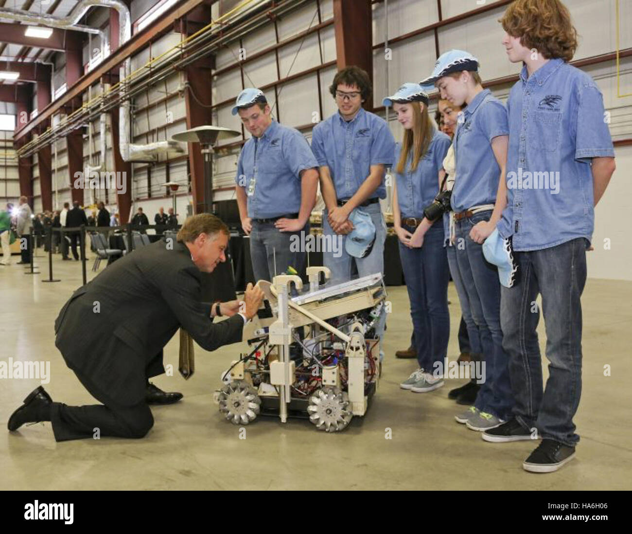 RoHAWKtics, a robotics team, showcases their innovation at Oak Ridge ...