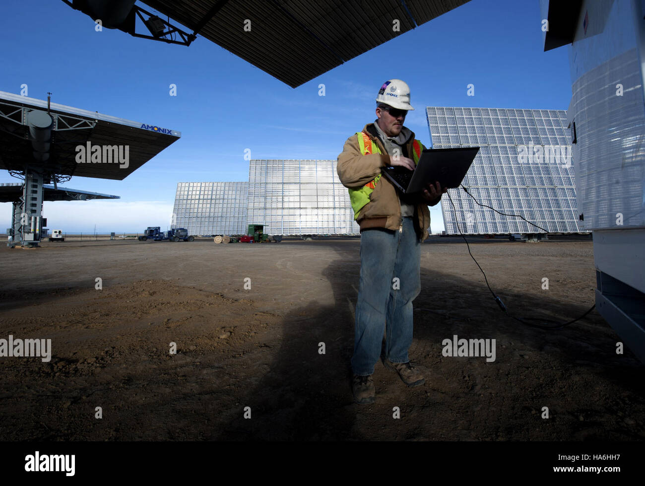 Amonix CPV SolarTAC is a concentrated photovoltaic (CPV) solar power ...