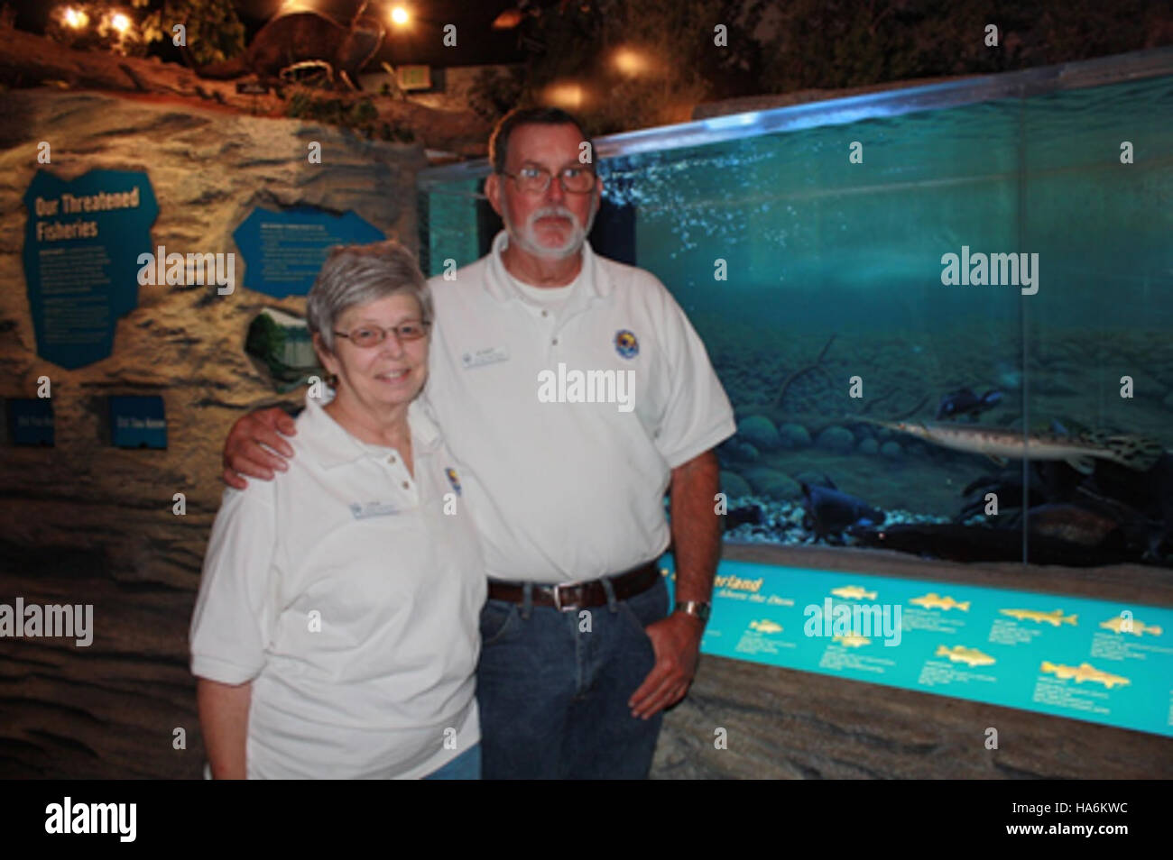Roger and Linda Jarrells are seen in an event related to nature ...