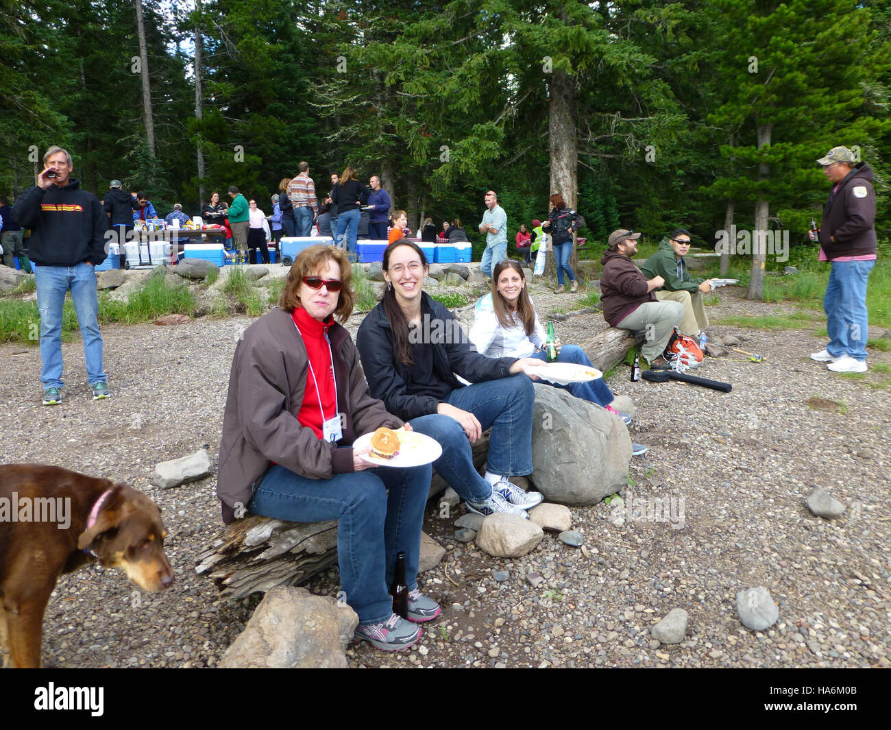 The Ice Breaker BBQ at Hyalite Reservoir is a community event that ...