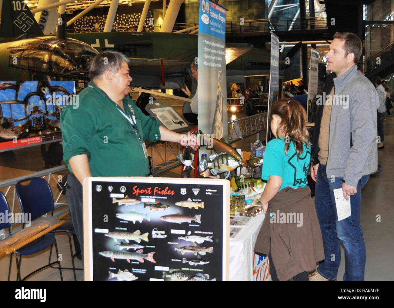 A Service Fishery Biologist from the U.S. Fish and Wildlife Service ...