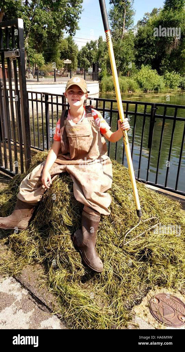 Hatchery worker Jane plays a key role in fish conservation efforts at ...