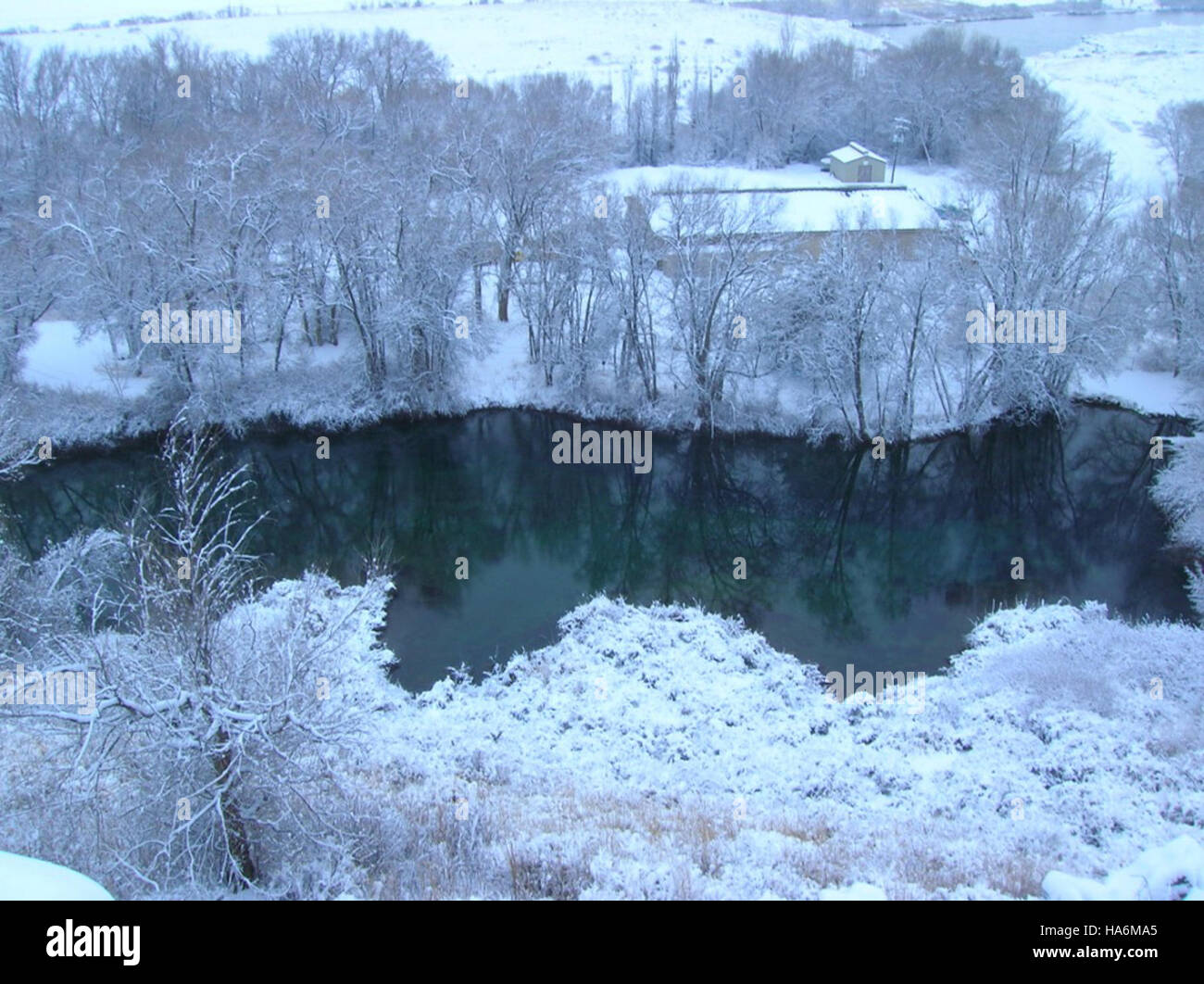 Riley Spring, located in a U.S. national park, is an important ...