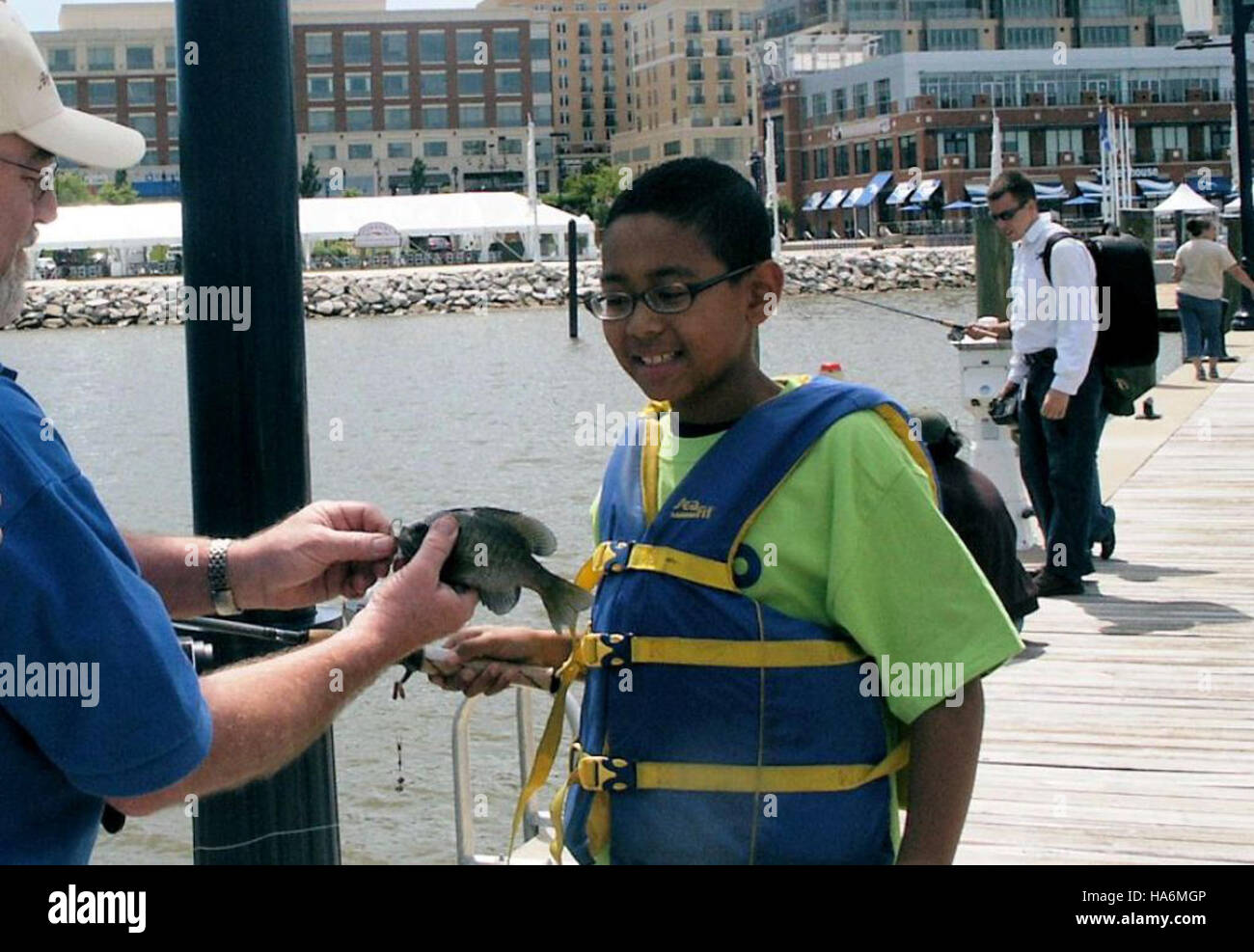 Richard Christian, a biologist with the U.S. Fish and Wildlife Service ...