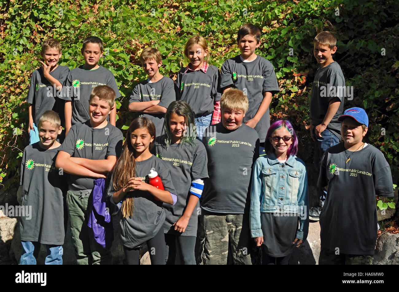 In partnership with the Bureau of Land Management, the 5th grade ...