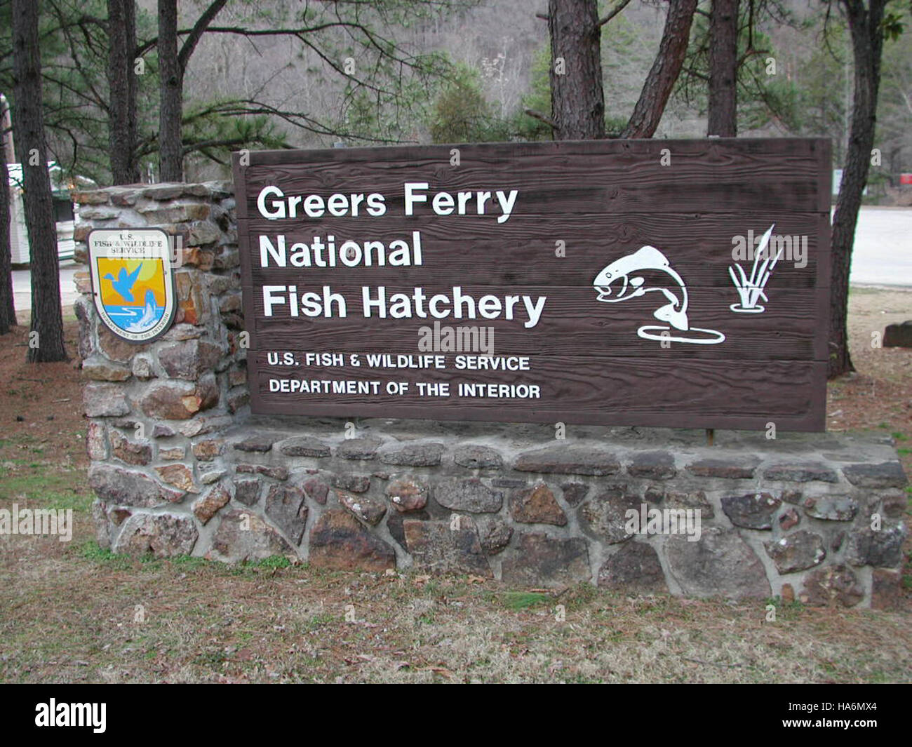 Greers Ferry National Fish Hatchery in Arkansas is dedicated to fish ...